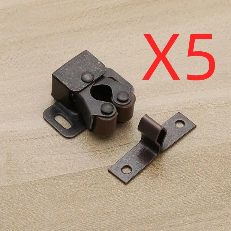 Магнитный демпфер на двери шкафчика с винтами 5 штук