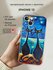Чехол на Apple iPhone 13 / Айфон 13 с принтом "Влюбленные котики 7"