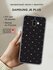 Чехол на Samsung Galaxy J6 + / Самсунг Галакси J6 Плюс 2018 с принтом "Черный фо...