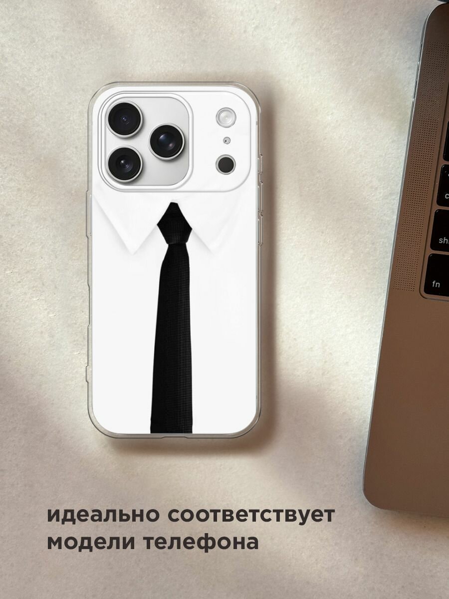 Чехол на Apple iPhone 17 Pro / Айфон 17 Про с принтом "Галстук" — фото 1