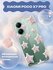 Чехол на Poco X7 Pro / Поко x7 pro с принтом pink stars, прозрачный