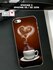 Чехол на Apple iPhone 5/5S/SE / Айфон 5/5S/SE с принтом "Кофейная любовь"