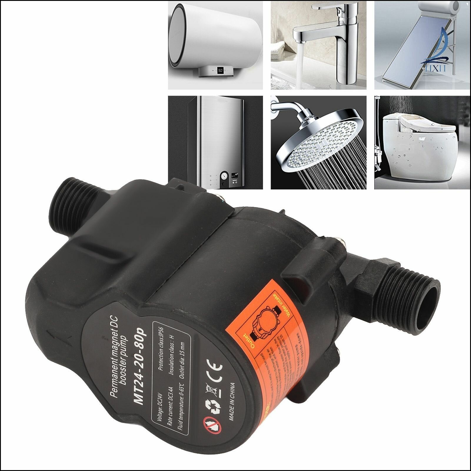 Бытовой автоматический подкачивающий насос MT24-20-80P