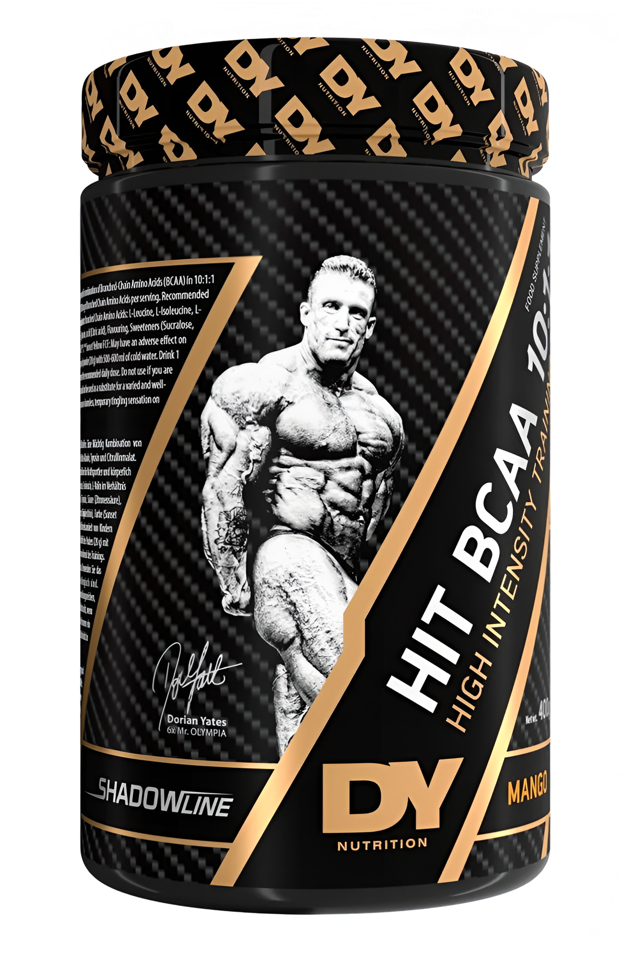 BCAA в порошке Dorian Yates Nutrition Hit BCAA 10:1:1 манго 400 гр