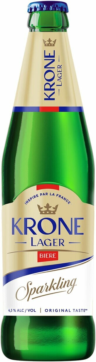 Пиво "Krone" Lager Biere, 0.45 л