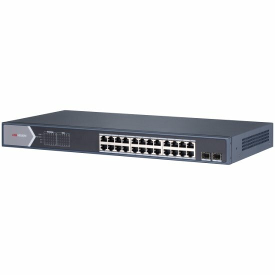 Коммутатор Hikvision DS-3E1526P-EI управляемый