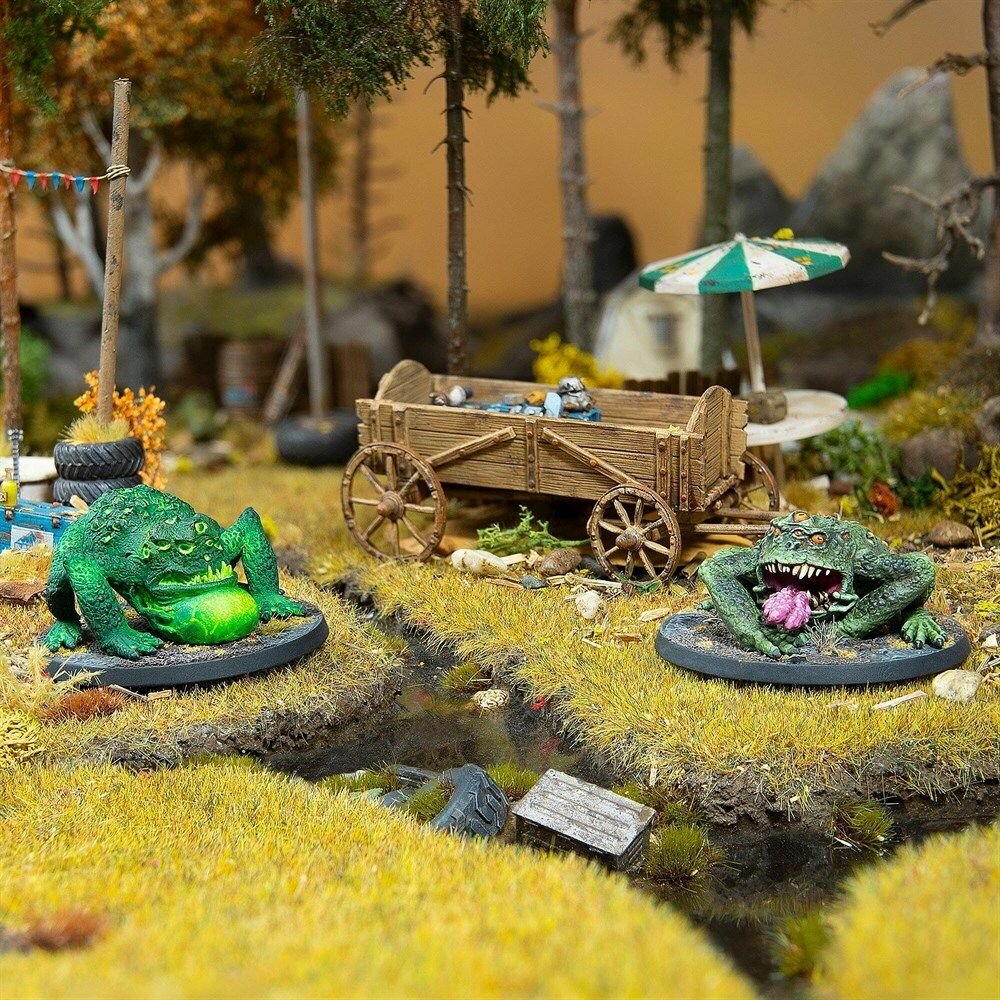 Набор миниатюр Fallout: Miniatures - Creatures - Radtoads — фото 1