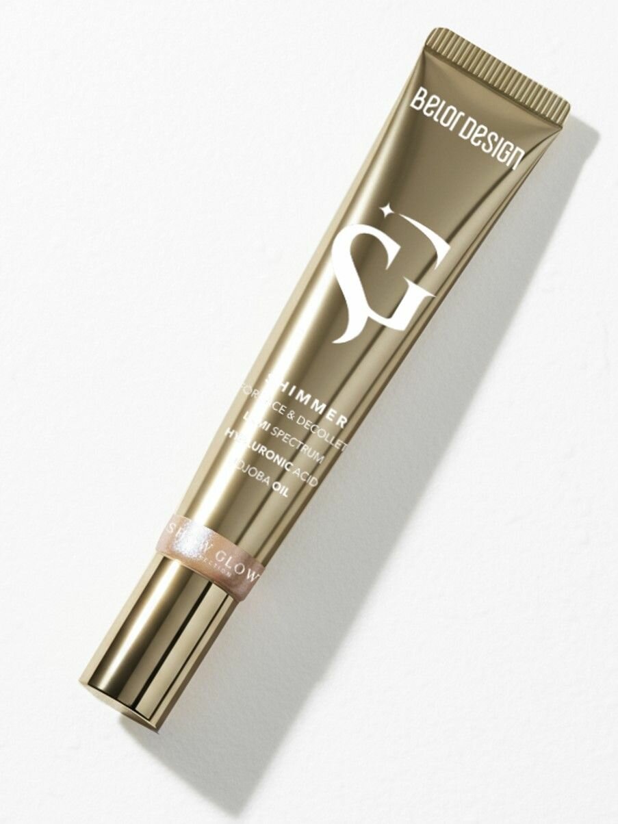 Хайлайтер для лица и тела Belor Design Show Glow Body Award шиммер тон 2 Бронза, 19 г