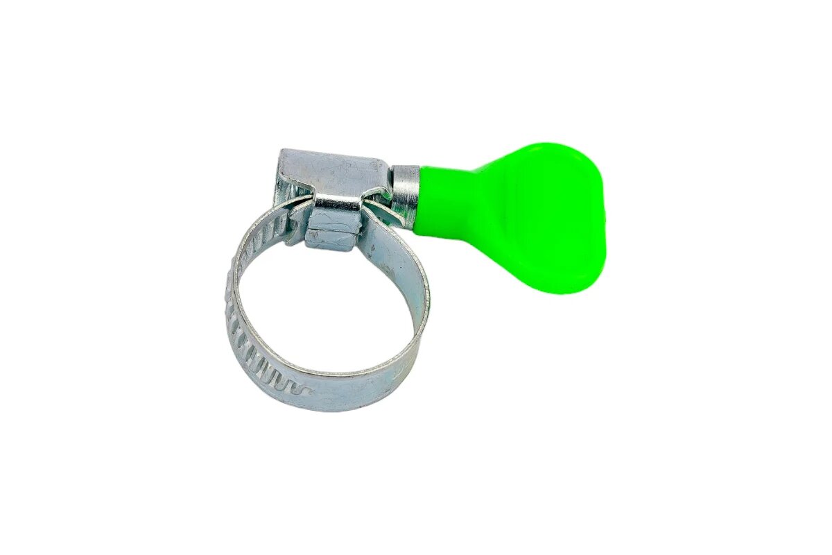 SVK Червячный хомут с бабочкой, оцинкованный, размеры 12–22 мм, ширина 1/9 мм, HW1022