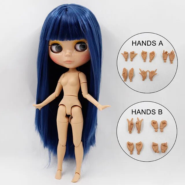 DBS Blythe кукла 1/6 коричневая кожа 30 см