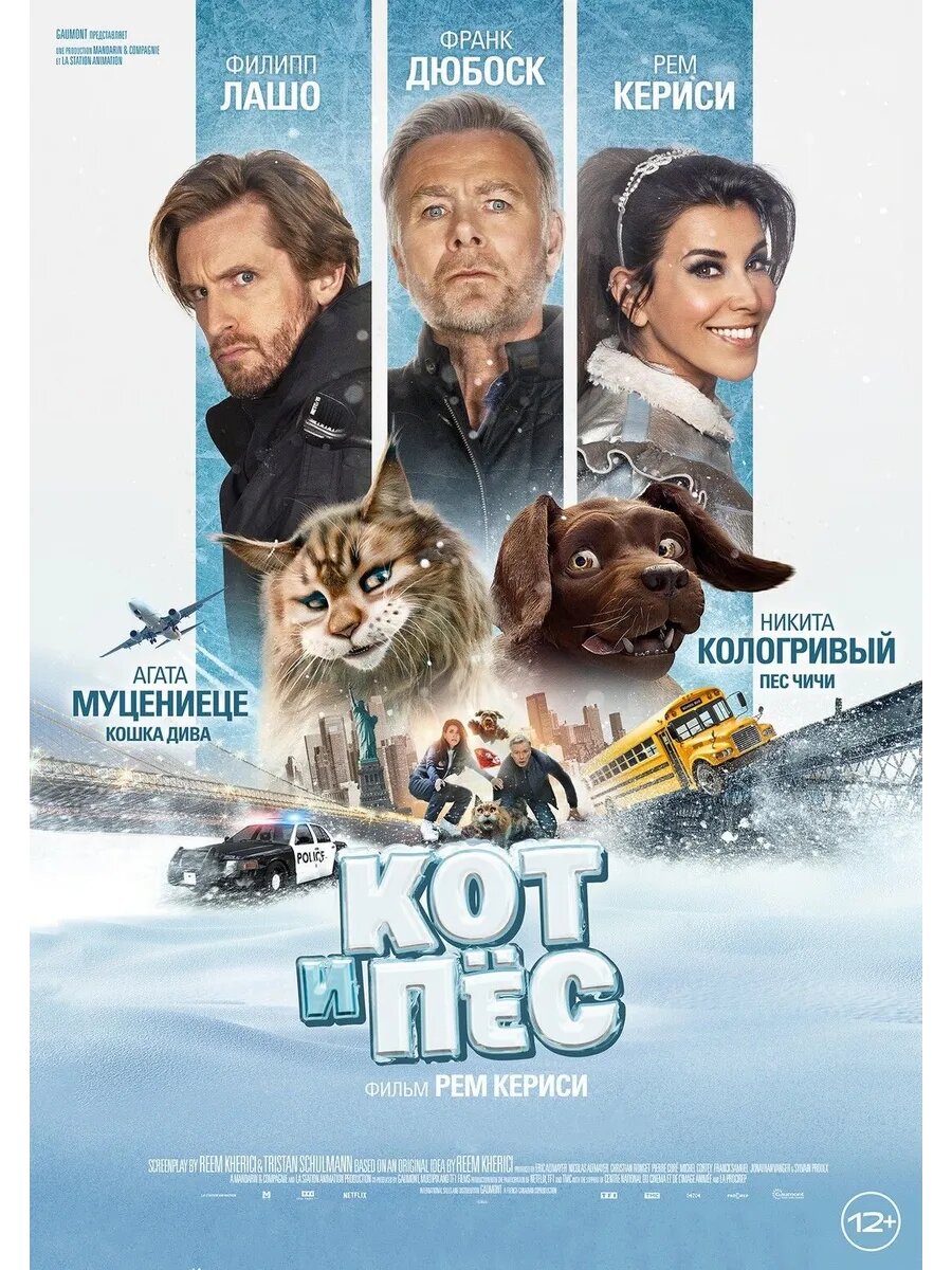 Кот и пёс (2024) (DVD-R)