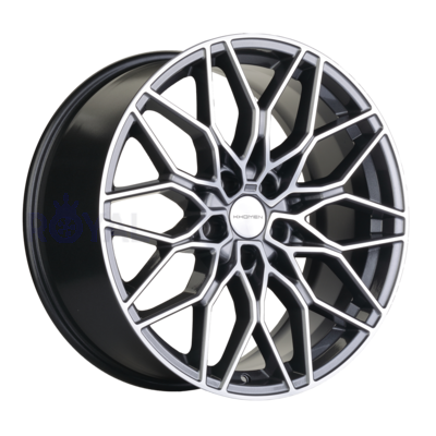 Литой колесный диск Khomen Wheels KHW1902 (BMW Rear) 9,5x19/5x112 ET40 D66,6 Gray-FP (конус)