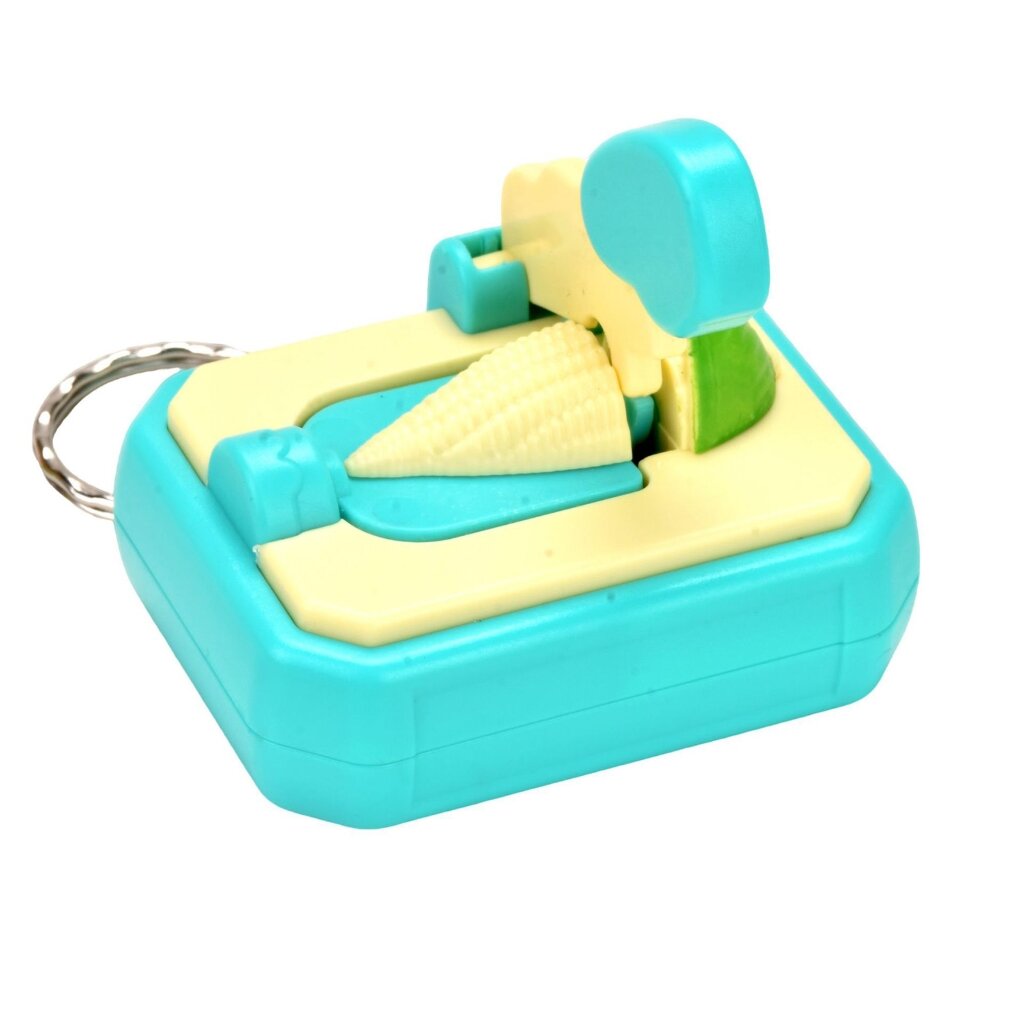 Причудливый Игривый Брелок с нарезанными Фруктами Для Ключей от Рюкзаков, Украшение из АБС-Пластика, Безопасное Для Детей И Стильное Для Подростков