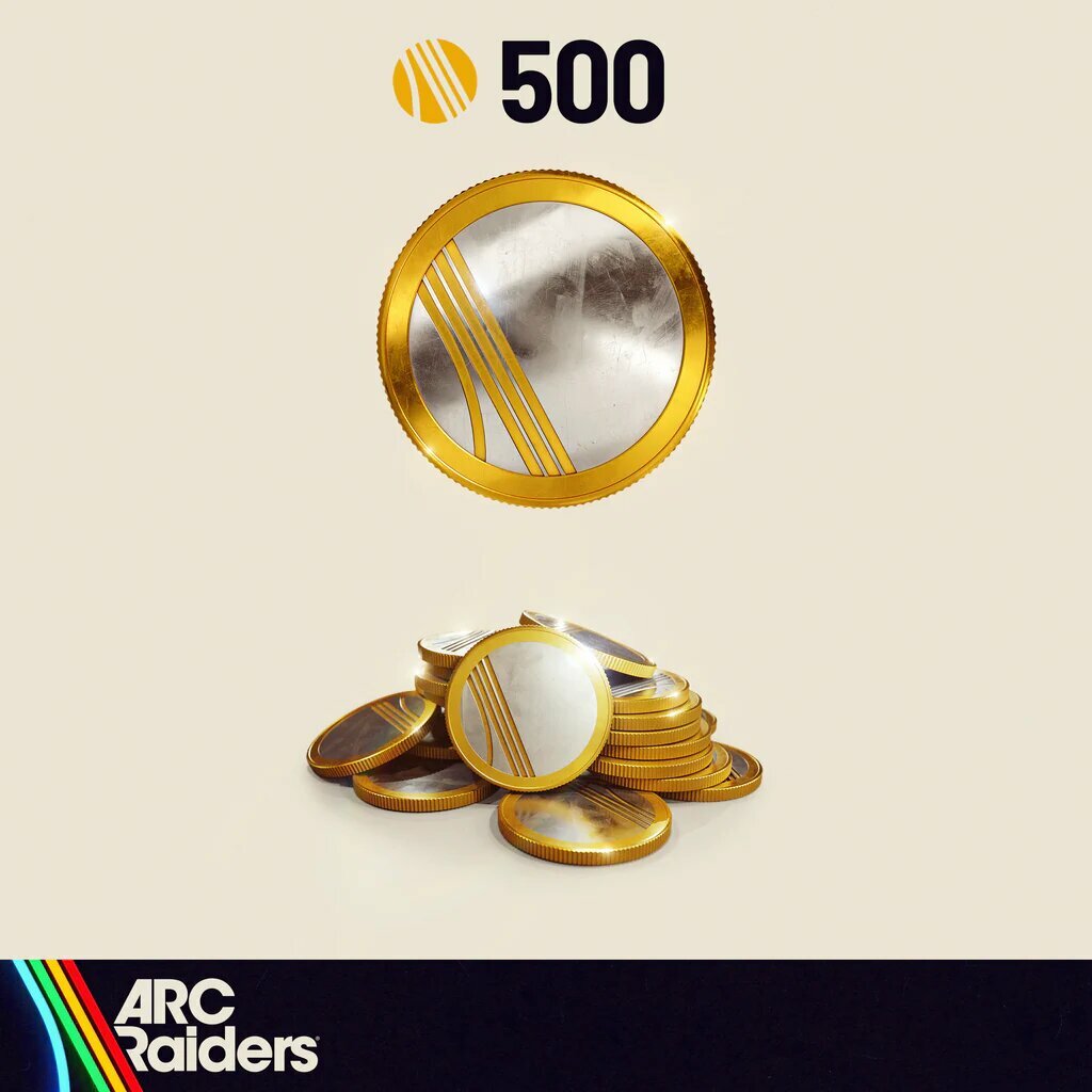 Виртуальная валюта ARC Raiders - 500 Raider Tokens, для PlayStation, Турция