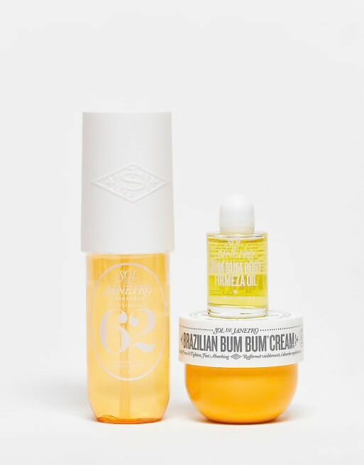 Sol de Janeiro Tote + Body Essentials Набор средств по уходу за кожей 90ml+ 50ml+12ml без коробки