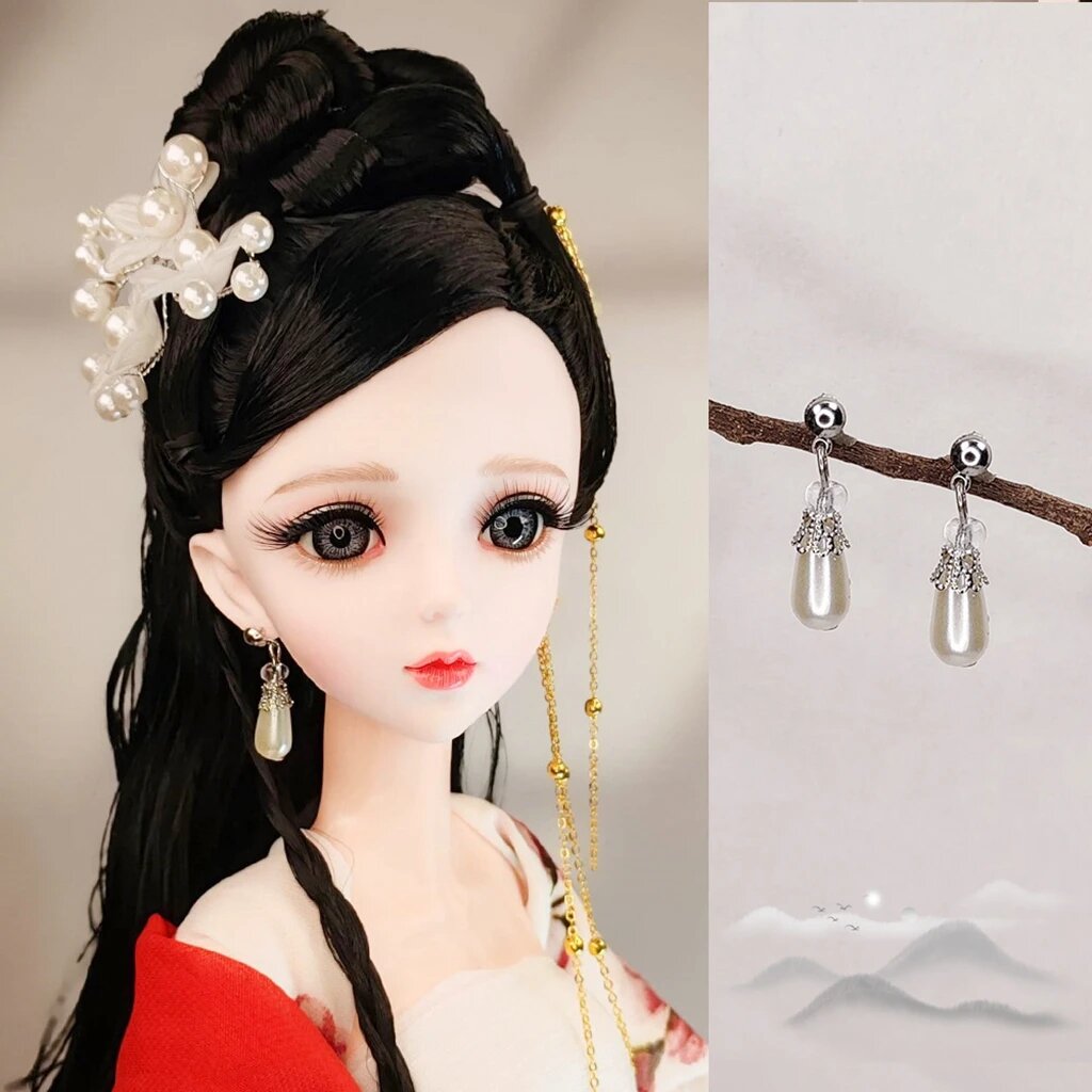 Серьги для куклы Blyth, цвет F, 1 пара