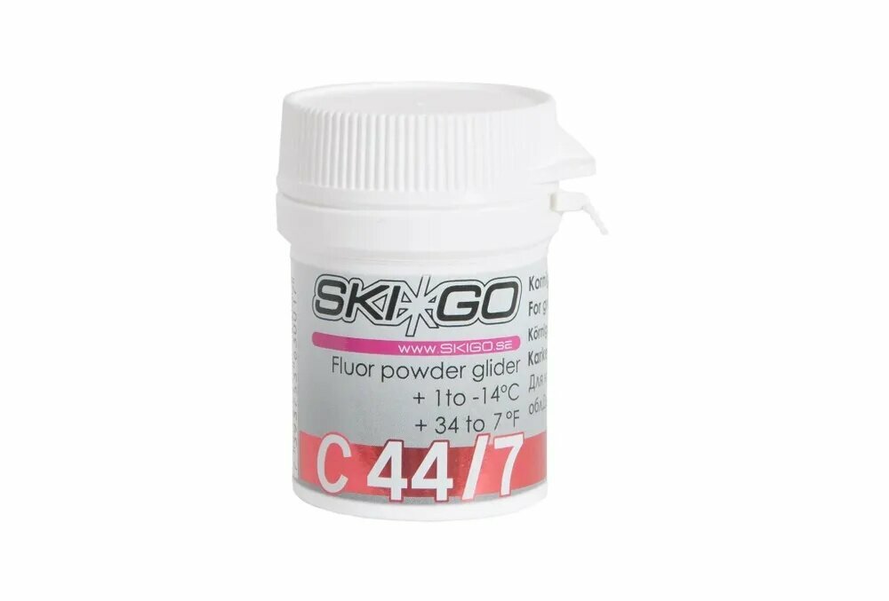 SkiGo C44/7 Порошок для лыж от +1 до -14C 30 г