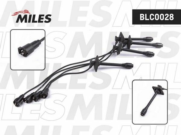 Высоковольтные провода зажигания TOYOTA CAMRY/RAV4, MILES BLC0028