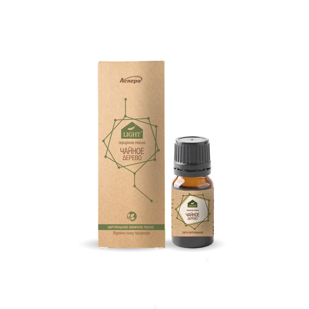 Эфирное масло лайт чайное дерево, Аспера, 10 мл.