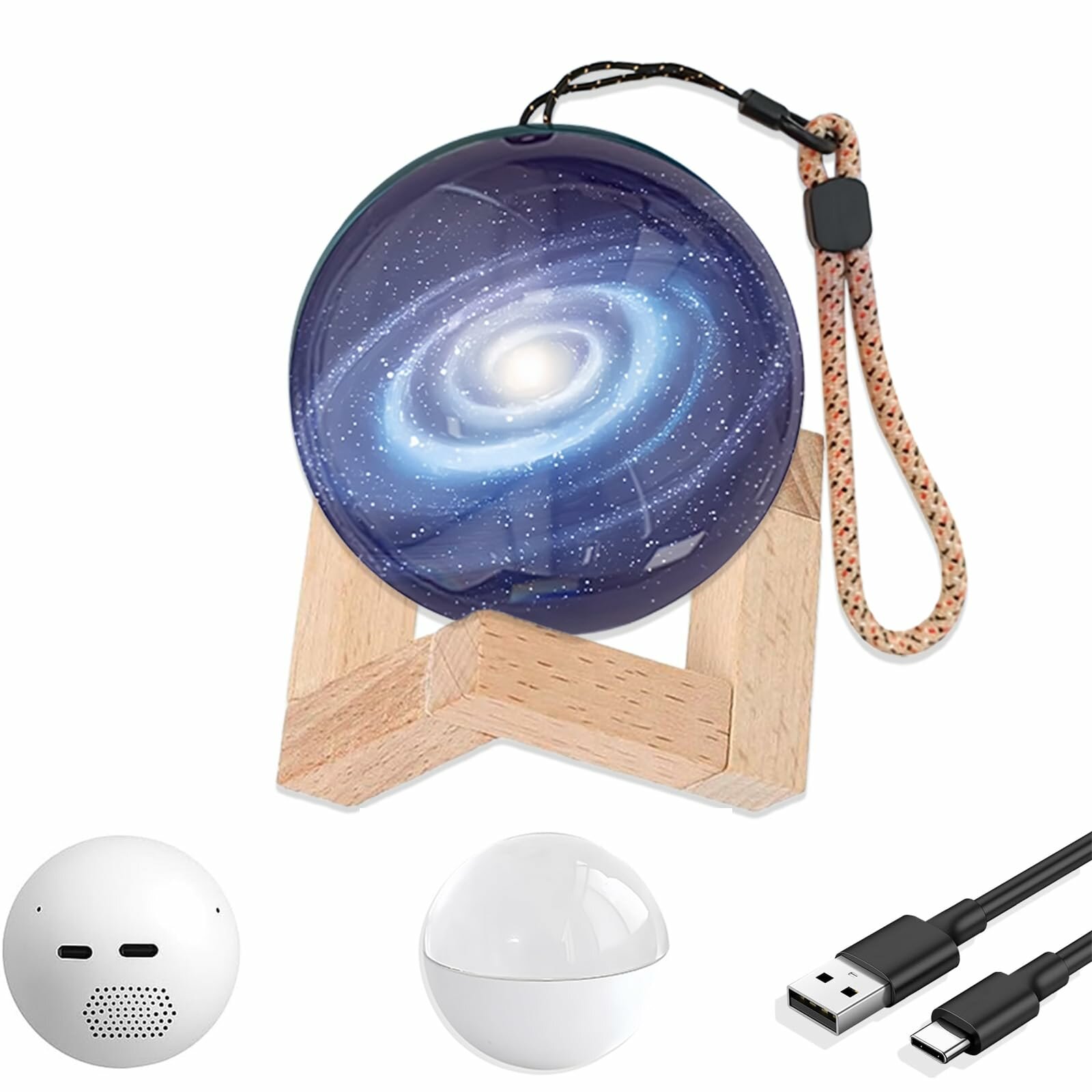 Лампа Memory Sphere 2,7" Кристальный шар Memory Orb Персонализированные загружаемые видео и фотографии для пар