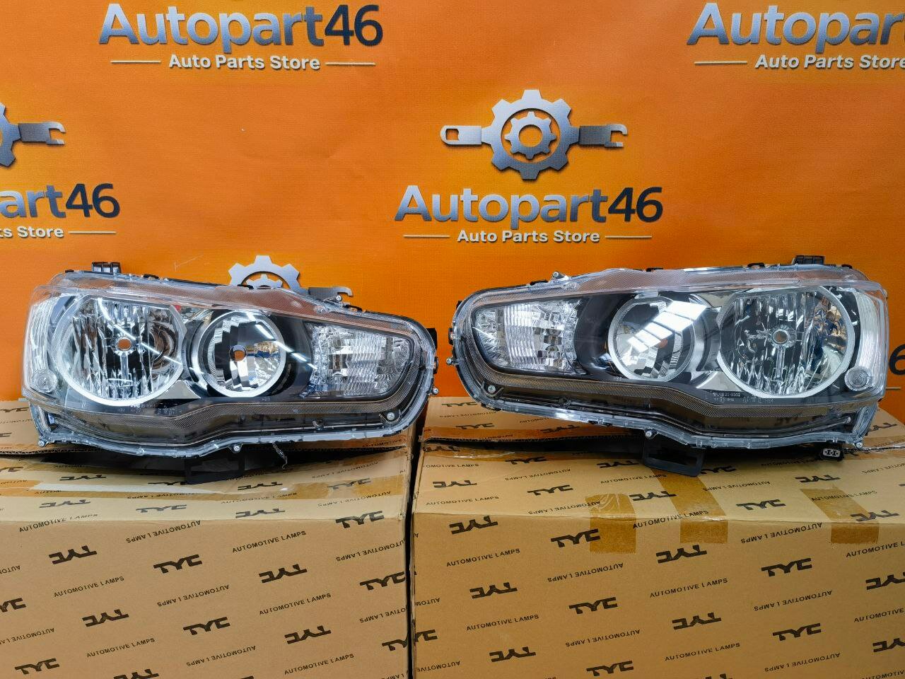 Фары митсубиси ланцер 10 MITSUBISHI LANCER 10 электрокорректор TYC