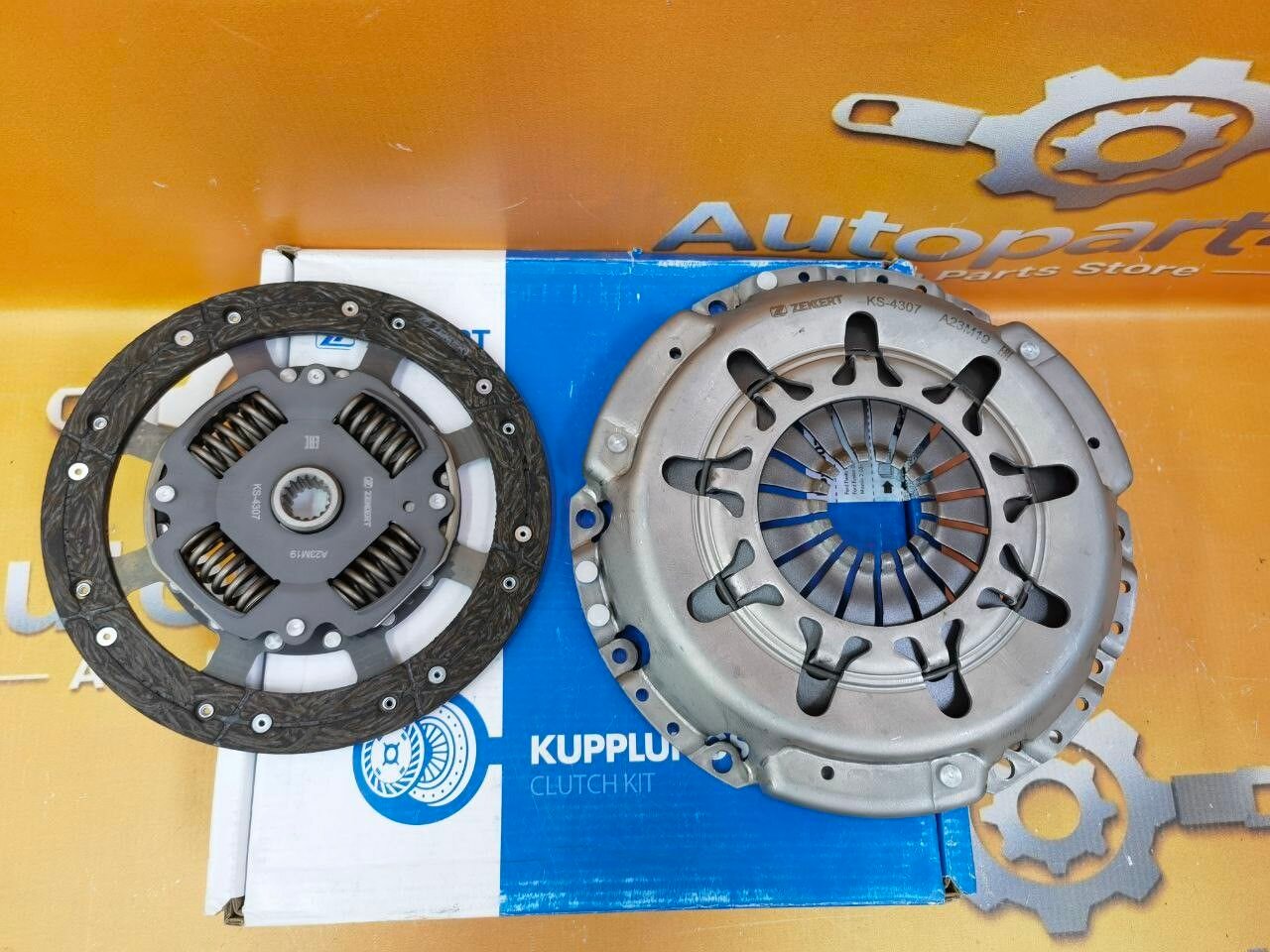 Комплект сцепления Форд Фьюжен Фиеста Ford Fusion Fiesta 5 двигатели 1.6 Zekkert Германия