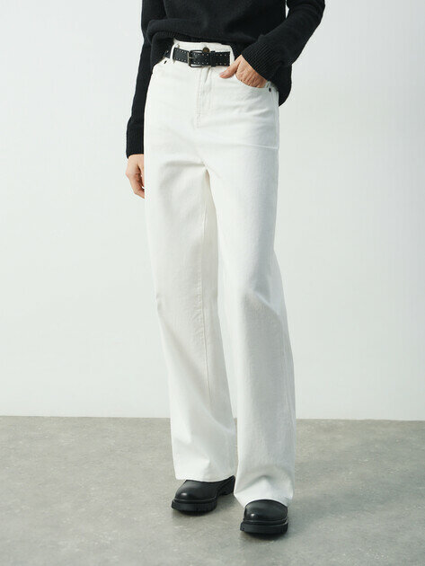 Джинсы клеш 