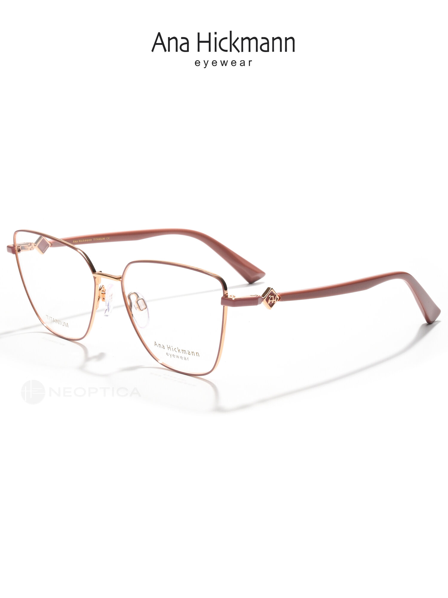Женская оправа Ana Hickmann AH1531T 01B размер 55