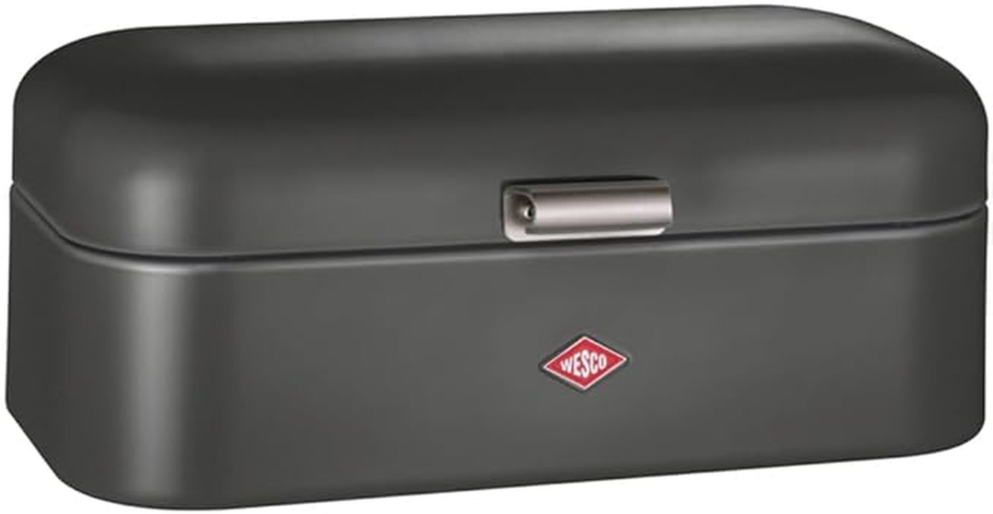 Хлебница WESCO Grandy металлическая матового графитового цвета 42 см х 22 см х 17 см