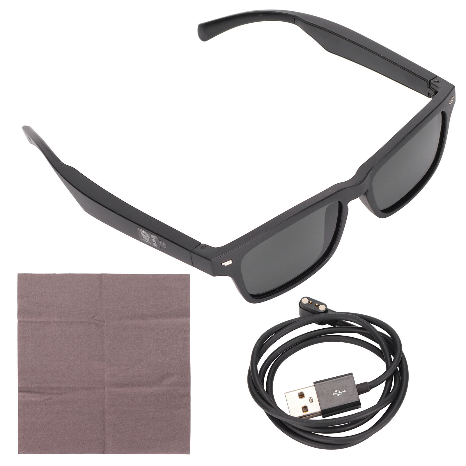 Smart Glasses Stereo Waterproof Touch Voice Control Open Ear Wireless Bluetooth Sunglasses for Driving RunningPolarized Light