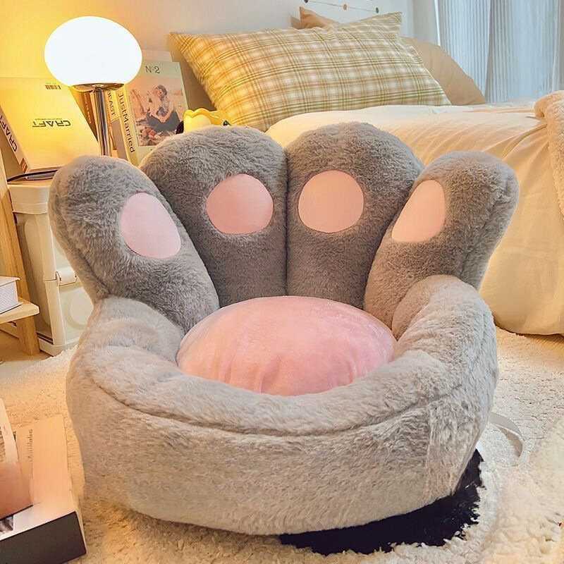 Подушка в виде кошачьей лапы для пола, ленивый диван, татами, спальня, дом, боковое окно, прикроватный ковер, прямые продажи от фабрики