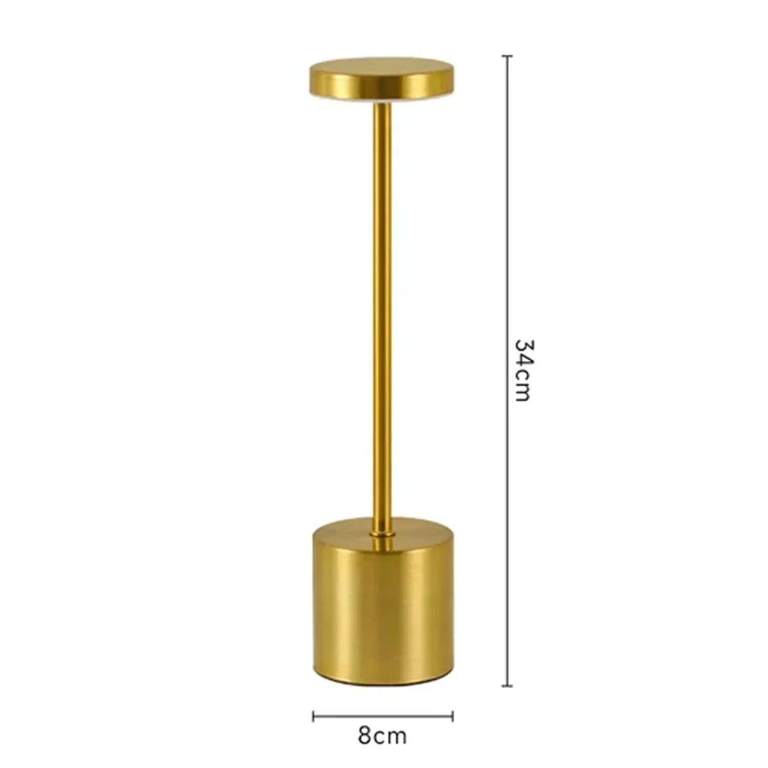 E－SMARTER Сенсорный перезаряжаемый ночник Ambient Light Golden