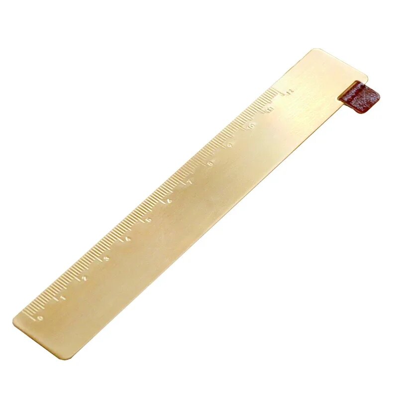 Fromthenon Винтажный блокнот для путешествий с линейкой Brass Rule