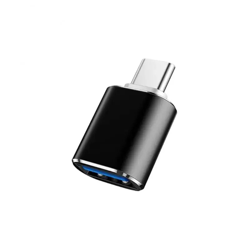USB Type-C - USB A адаптер, черный