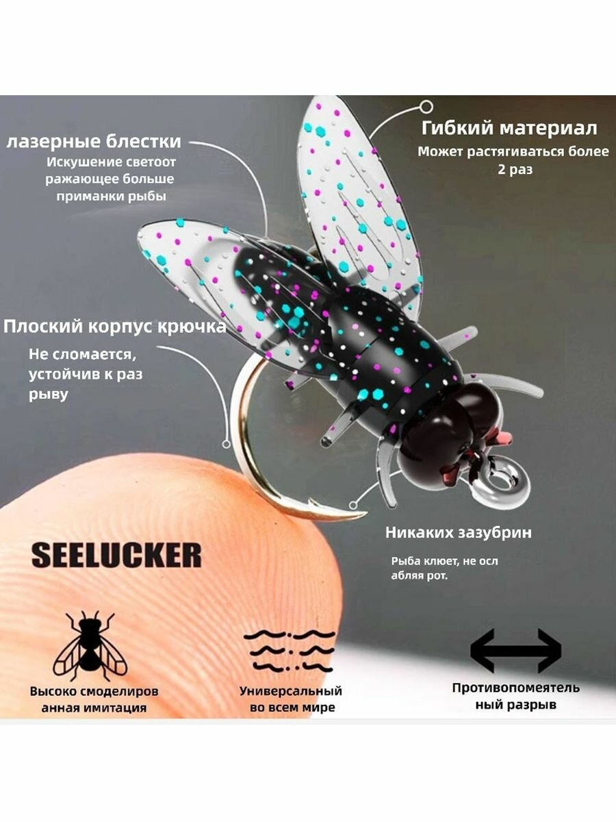 Крючок рыболовный, вес 1 шт:20 г