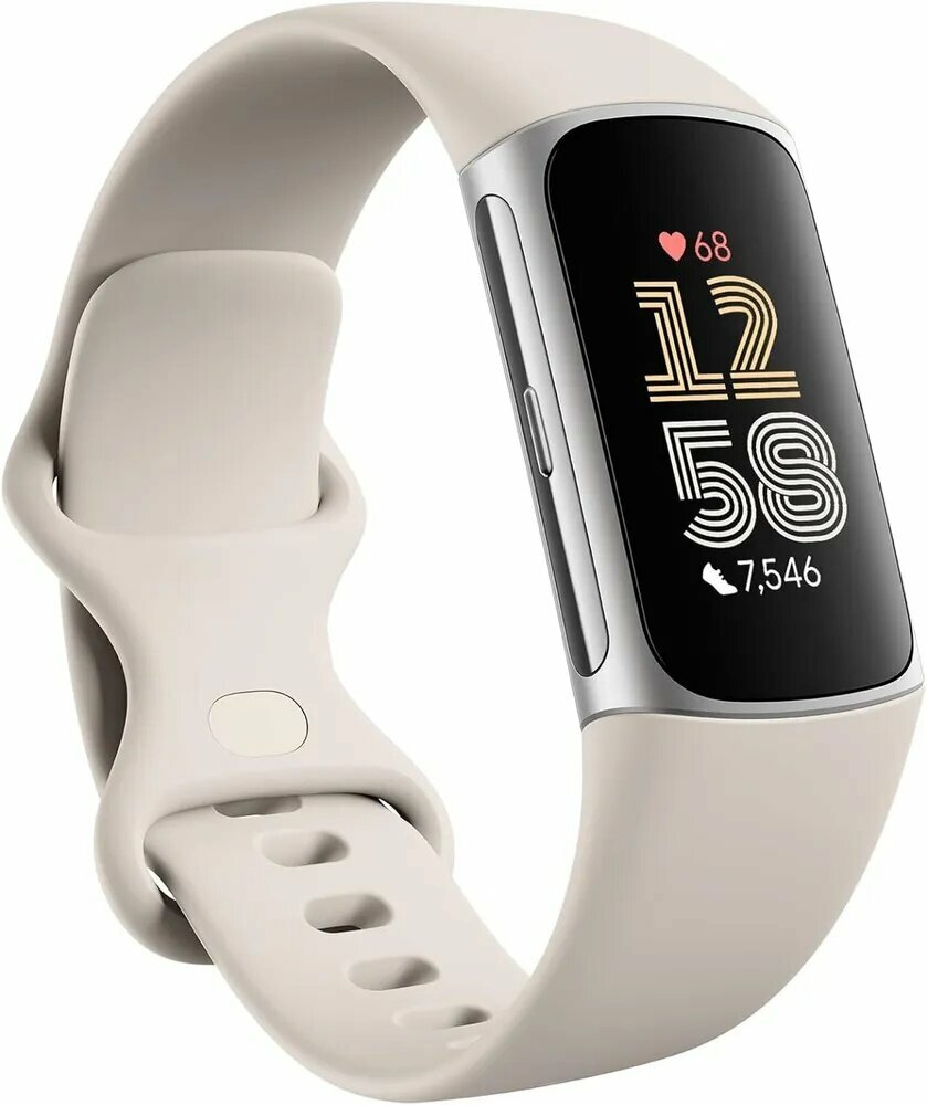 Fitbit Фитнес-браслет Charge 6, белый
