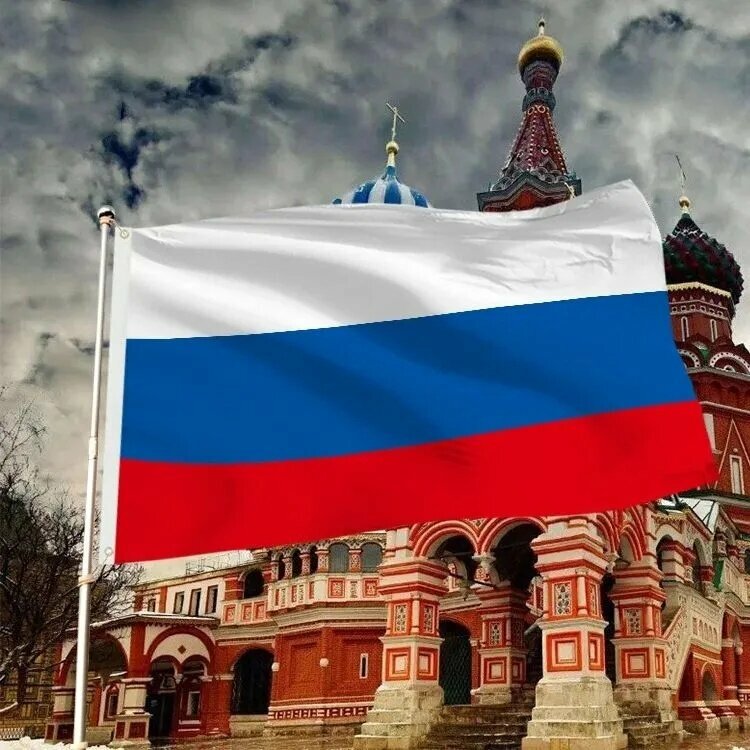 Новая модельФлаг России 90х150 см, без герба, Brauberg