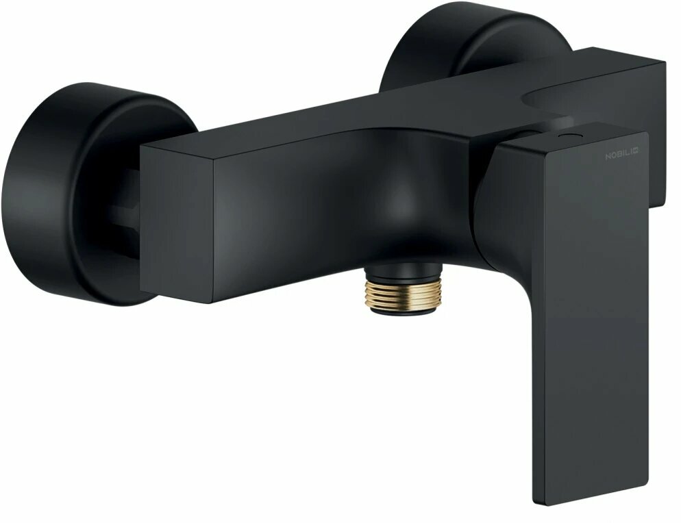 Смеситель для душа Nobili Seven SE124130BM, латунь, матовый черный