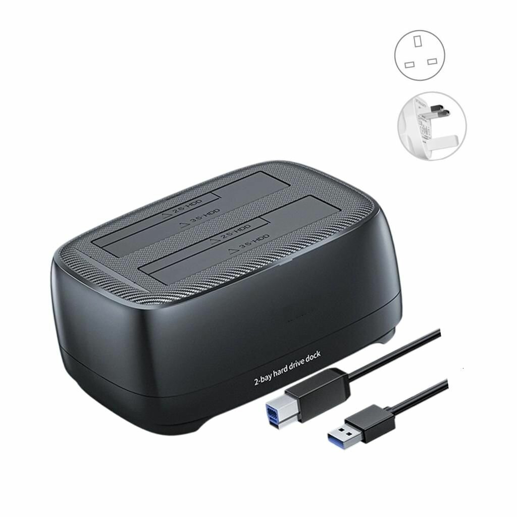 Док-станция для жестких дисков с функцией оффлайн-клонирования, Интерфейс USB - С автономным копированием