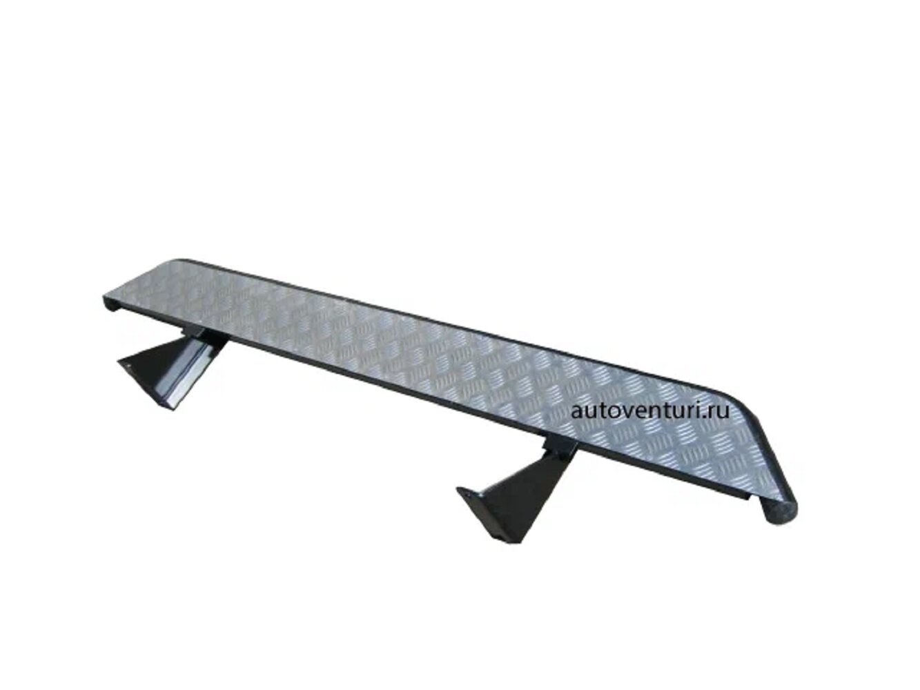 Силовые пороги РИФ, для Mitsubishi L200, нержавеющая сталь, черное порошковое покрытие