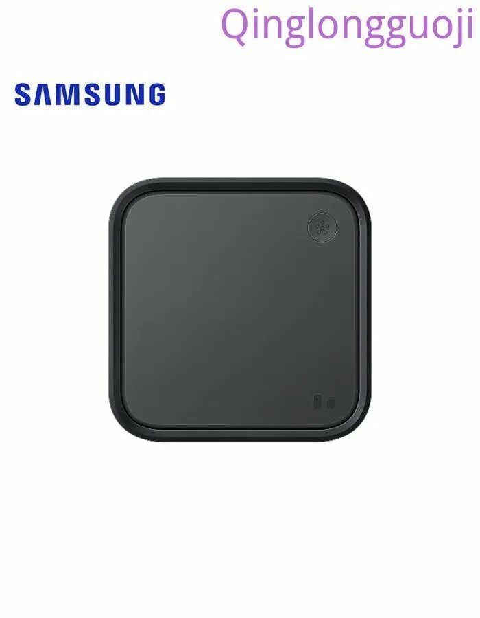 Беспроводное зарядное устройство Samsung 15W (черное, USB-C, SmartThings Station)