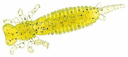Croxy Good larva 3,0' цвет 3 приманка для рыбалки, 3 дюйма, гибкая и эластичная