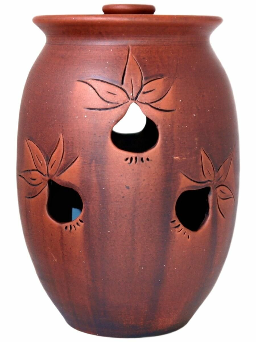 Емкость для лука, чеснока, Лук №3 мини, глина, керамика, ручная работа