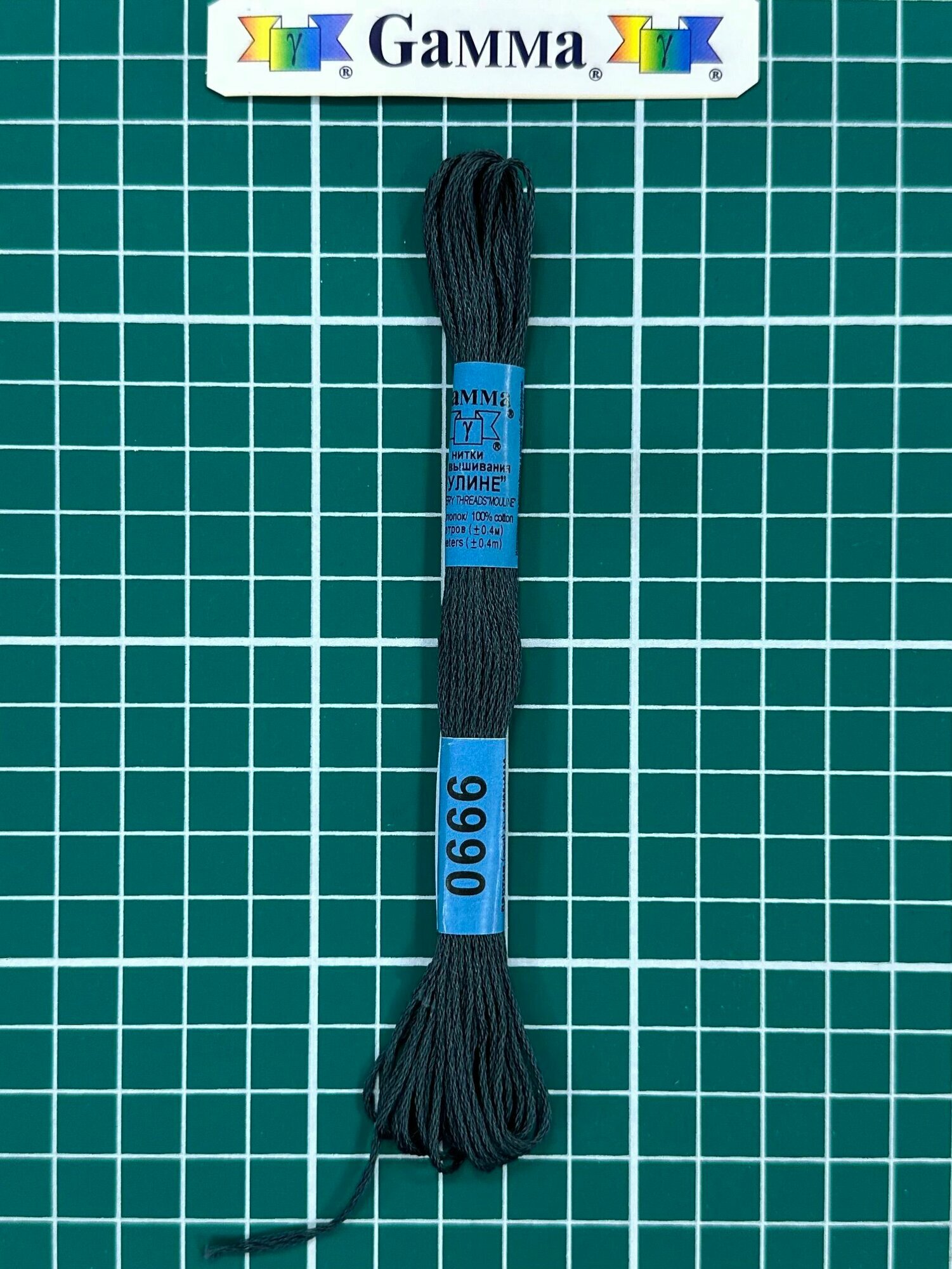 Мулине Гамма, цвет 0666, вышивальные нитки