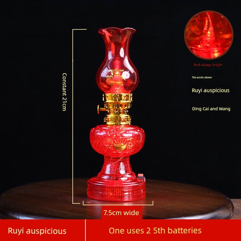 Новая электронная свеча для алтаря, электрический подсвечник, лампа для свадьбы и новоселья, лампа «Бог богатства»,