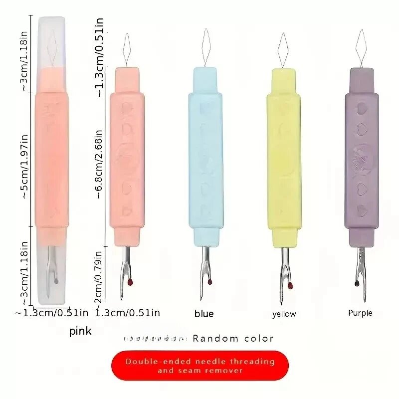 Портативный нитевдеватель и распутыватель швов 2 в 1 1pcs
