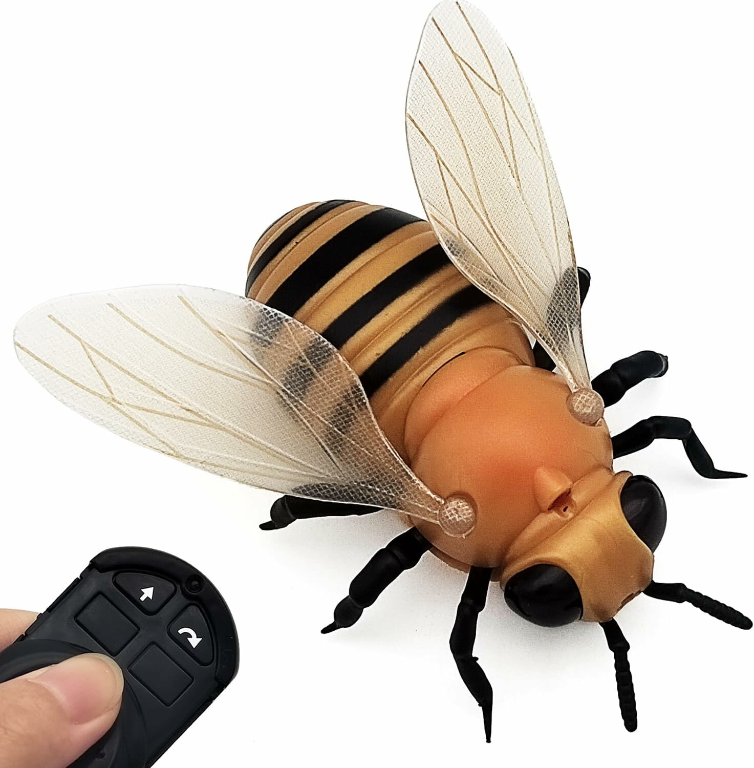 Реалистичная летающая игрушка для животных, розыгрышей и подарков