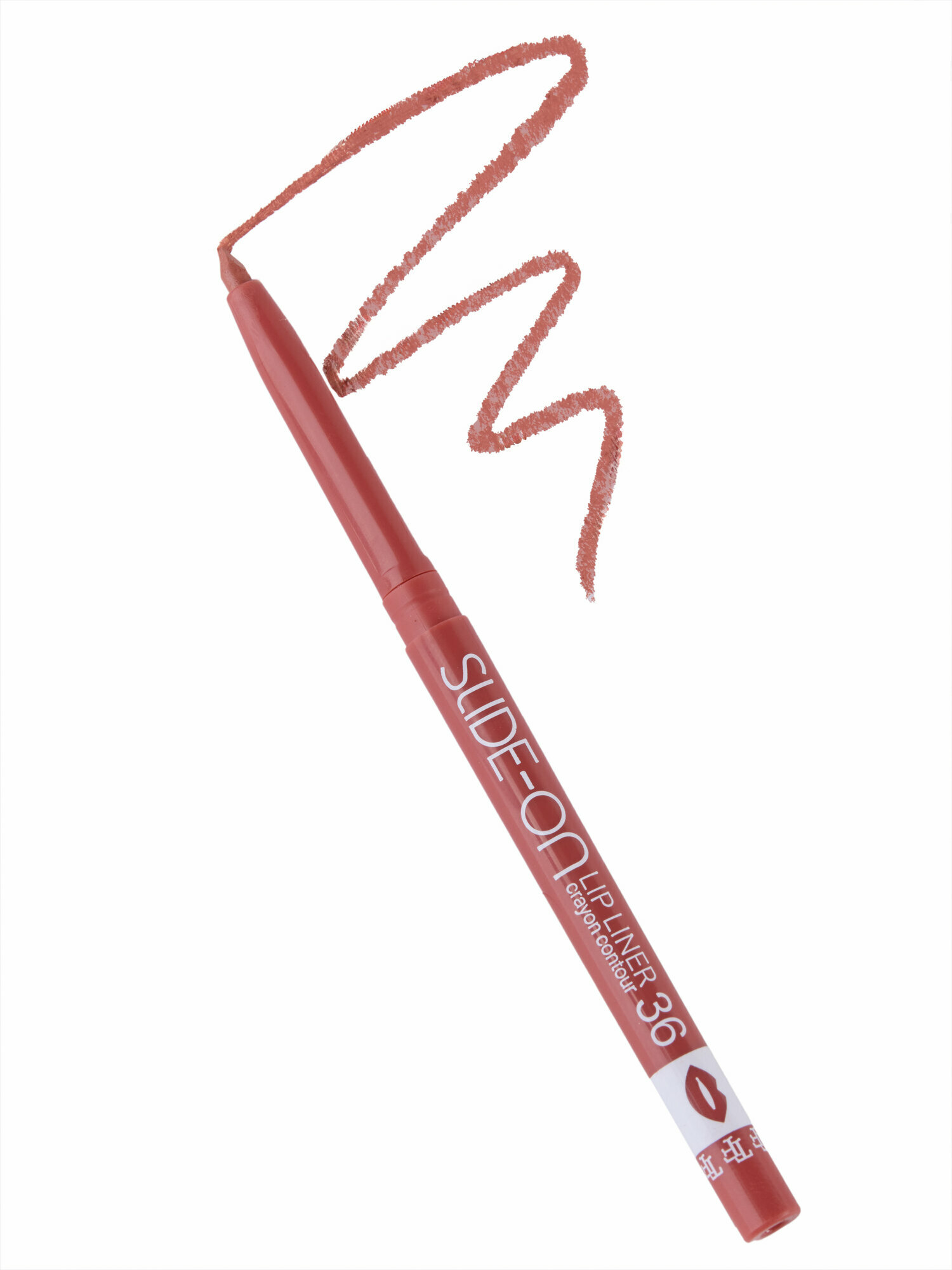 Карандаш для губ автоматический TF cosmetics Slide-on Lip Liner, тон 36 live coral / живой коралл