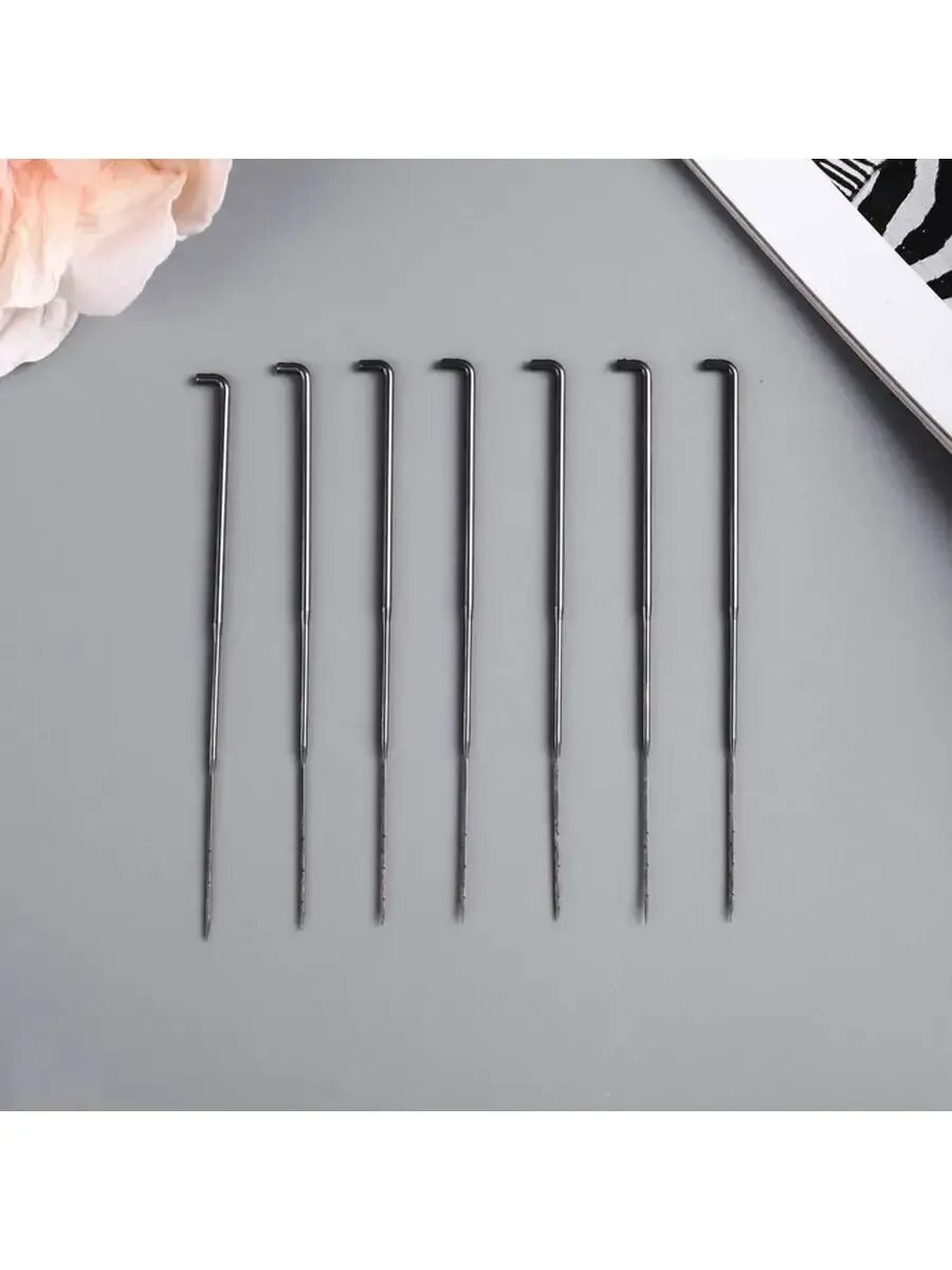 Игла для валяния (набор 7 шт.) 9,5х0,7х0,7 см