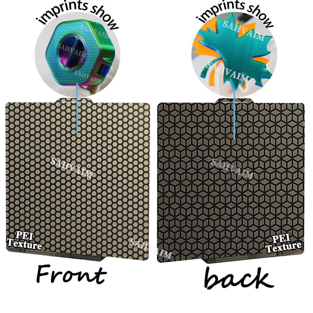 Карбоновая двусторонняя пластина для Bambu Lab P1P X1 New high quality PEI